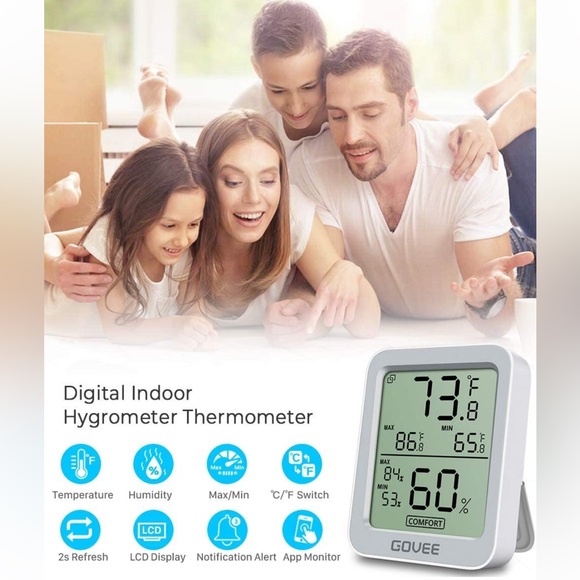 Other | Govee Hygrometer Thermometer H575 Bluetooth Indoor Room ...